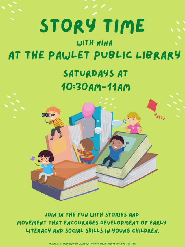 Children’s Programs – Pawlet Public Library