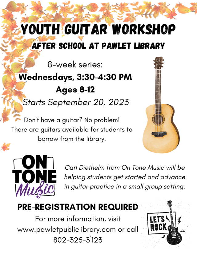 Children’s Programs – Pawlet Public Library